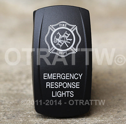 Switch, Rocker Emergency Response Lights – Xtreme 4WD