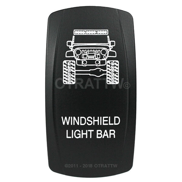 Switch, Rocker JK Windshield Light Bar – Xtreme 4WD