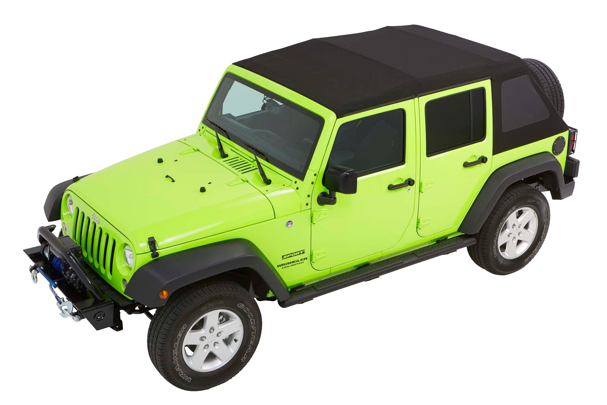 Trektop® Glide™ Slantback Soft Top – Xtreme 4WD