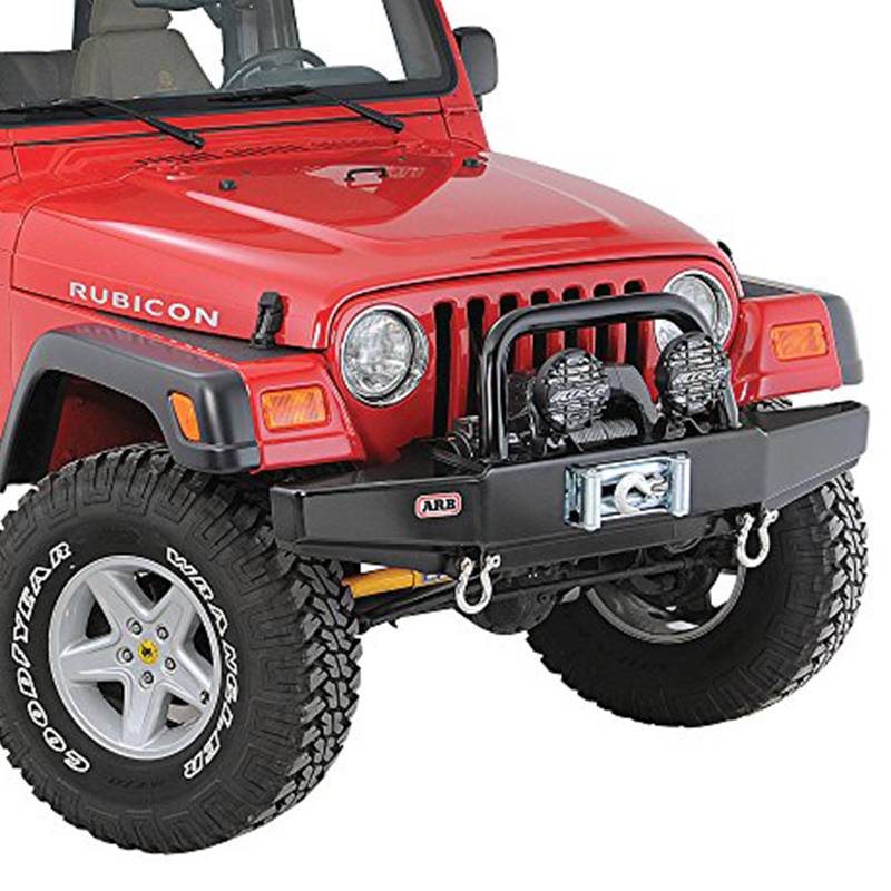 ARB 3450150 Deluxe Front Bumper with Bull Bar for Jeep Wrangler TJ 199 ...