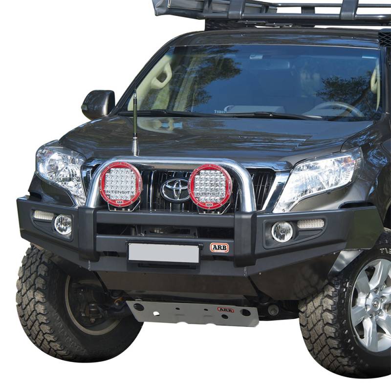 ARB 3921800 DELUXE SAHARA FRONT BUMPER WITH BAR FOR TOYOTA LAND CRUISE ...