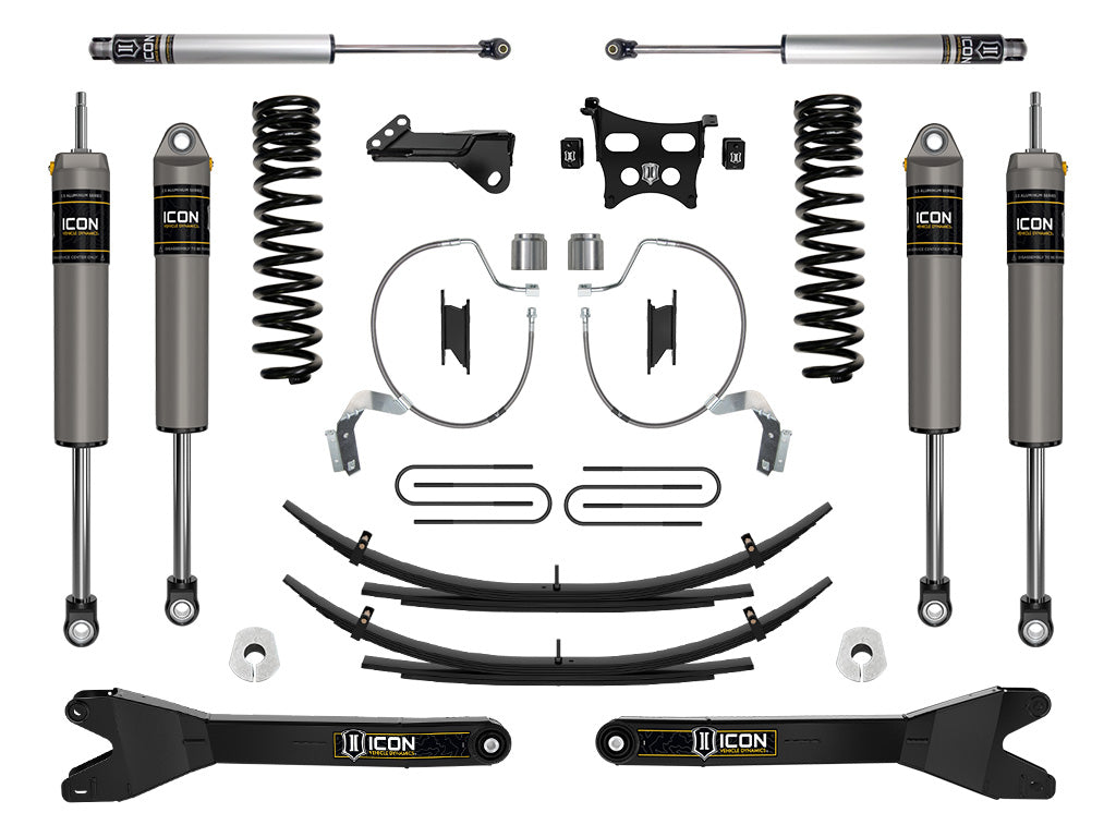 ICON 2023 Ford F-250/F-350 Super Duty 4WD Gas 4.5" Lift Stage 3 Suspen ...