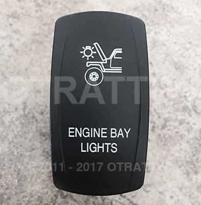 Engine Bay Light Rocker Switch sPOD – Xtreme 4WD