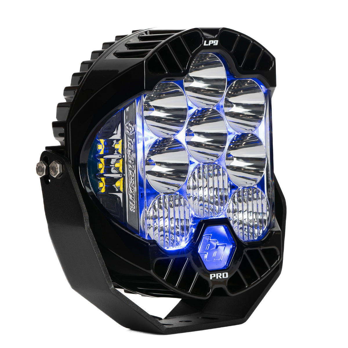 LP9 Pro LED Auxiliary Light Pod Light Pattern Driving/Combo Blue Backl ...