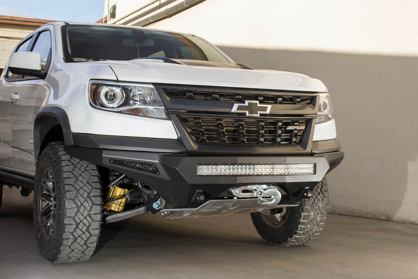 2017-2021 CHEVY COLORADO ZR2 STEALTH FIGHTER FRONT BUMPER – Xtreme 4WD