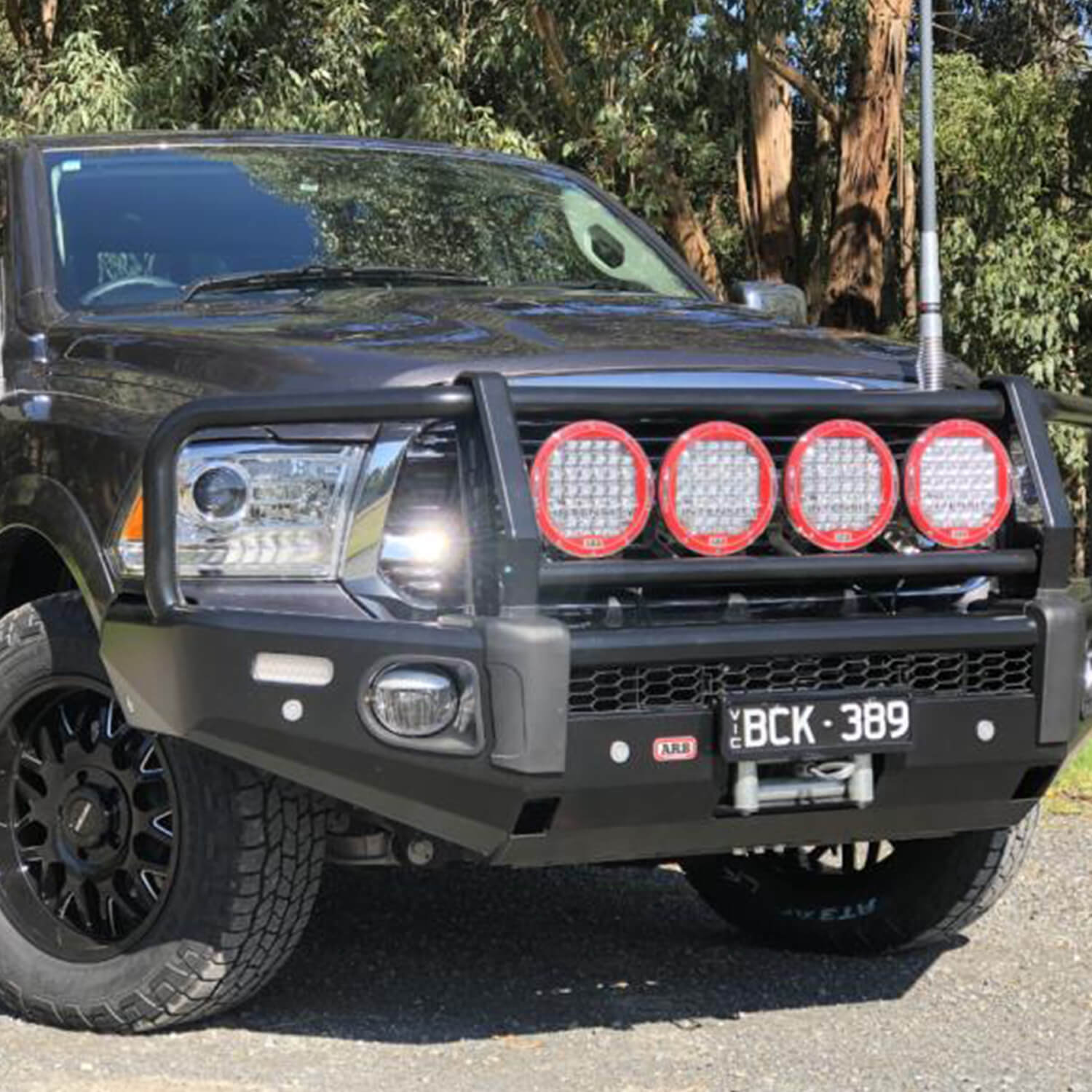 ARB 3452040 Summit Front Bumper with Bull Bar for Dodge Ram 1500 2009 ...